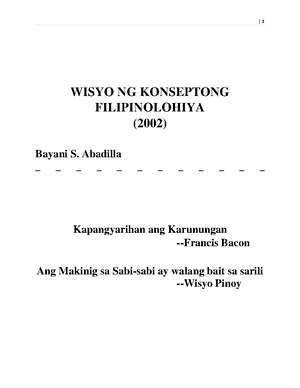 ABM- Enterprenuership 12 Q1 W3 Mod3 - Bs Entrepreneurship - PUP - Studocu