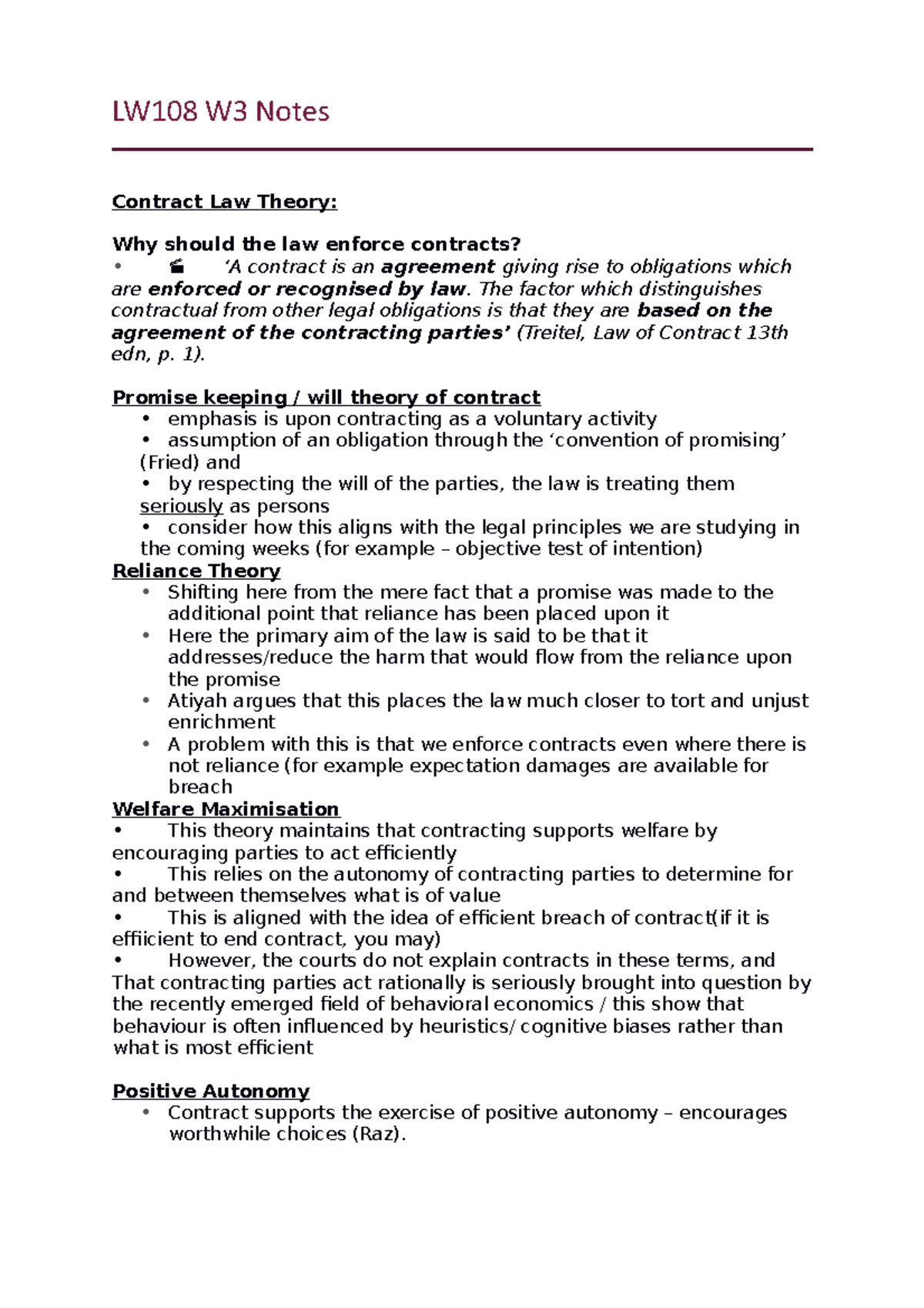 LW108 W3 Notes - LW108-4-AU-CO - Essex - Studocu