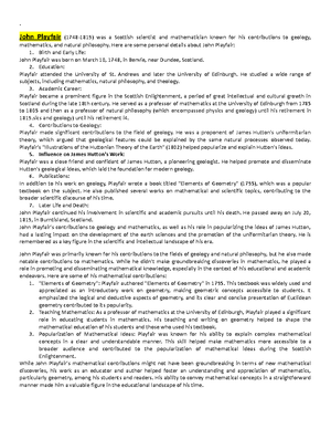 Birth of Calculus Outline - Birth of Calculus History Starting from ...