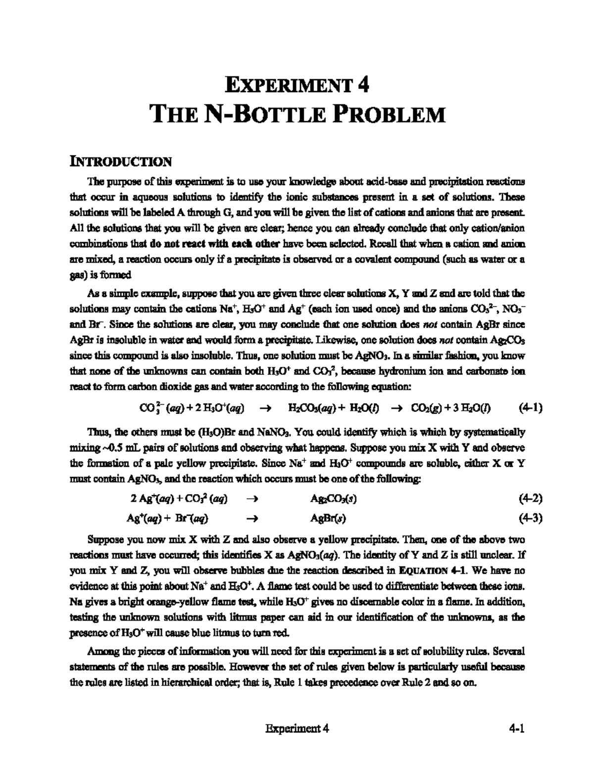 Lab 4 - This is the guide to Lab 4 - CHEM1040L - Studocu
