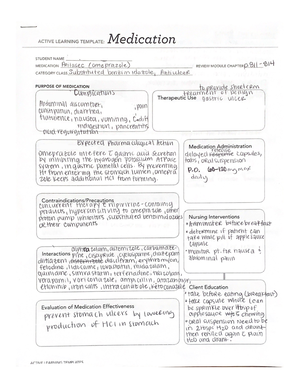 Drug Cards Synthroid and Seroquel - NURS 2040 - Studocu