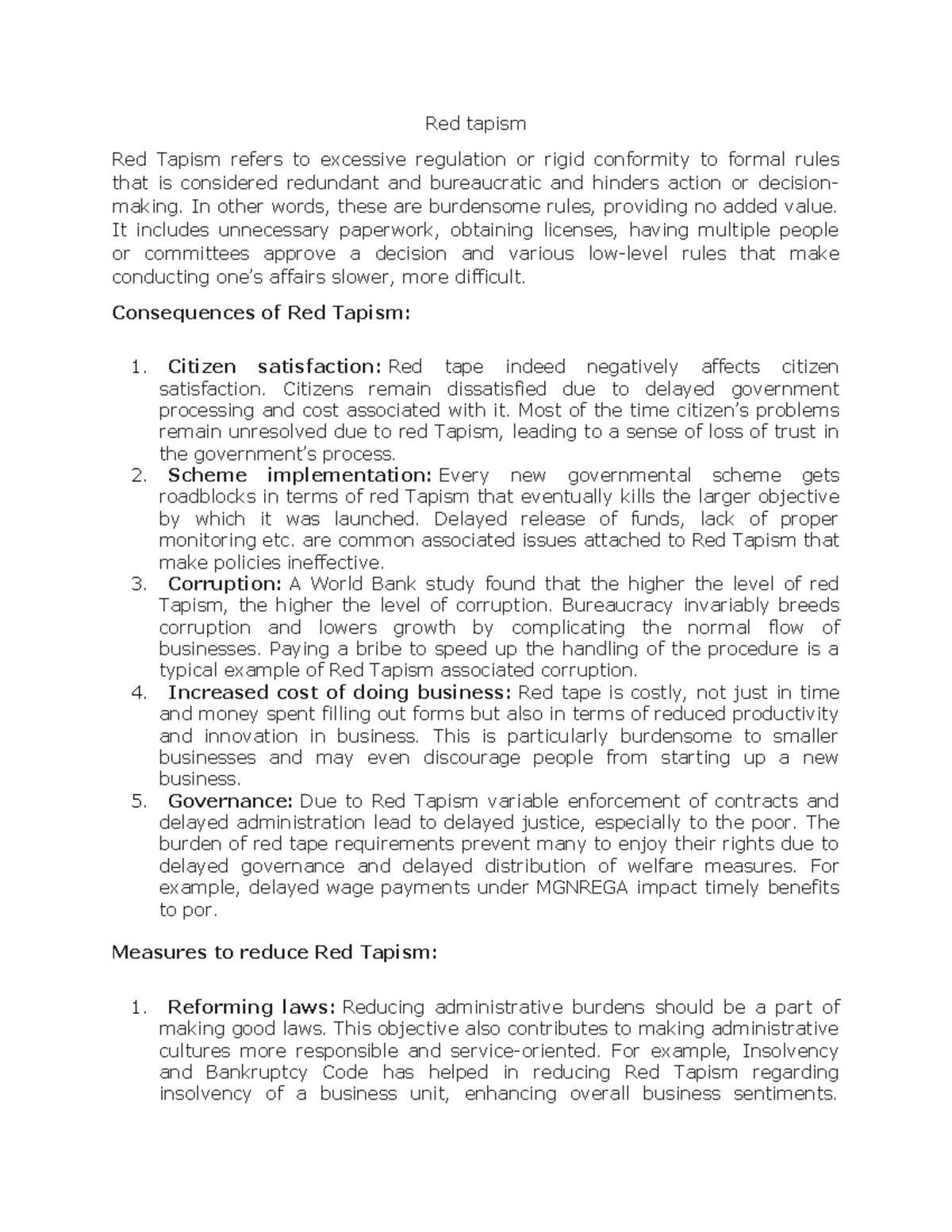 Red tapism -Sarbanes-Oxley created the Public Company Accounting ...