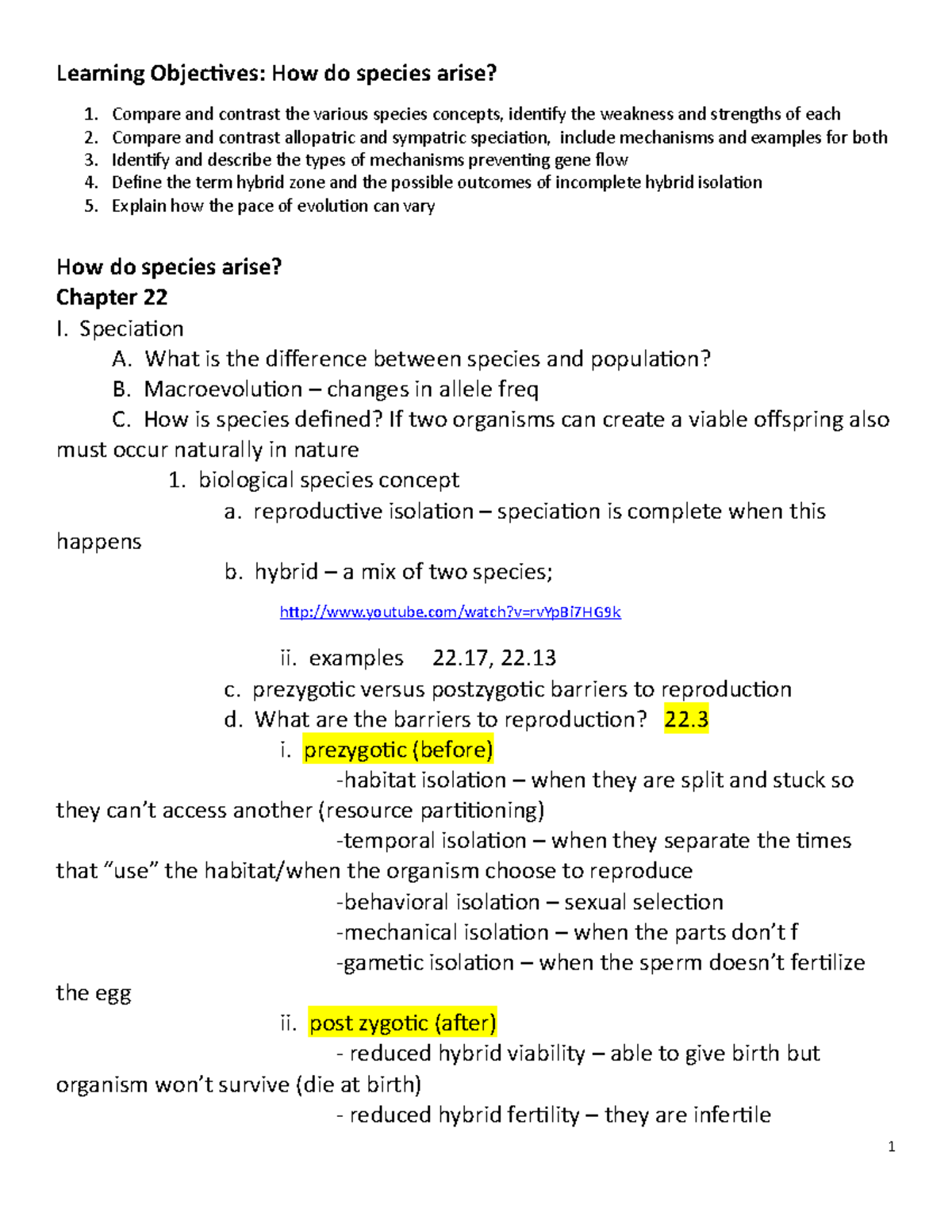 Outline And Learning Objectives Chapter 22 - Learning Objectives: How ...