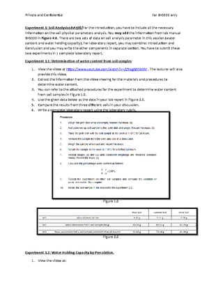 Lab Report 2 Sampling - OBJECTIVE To estimate population of plants by ...
