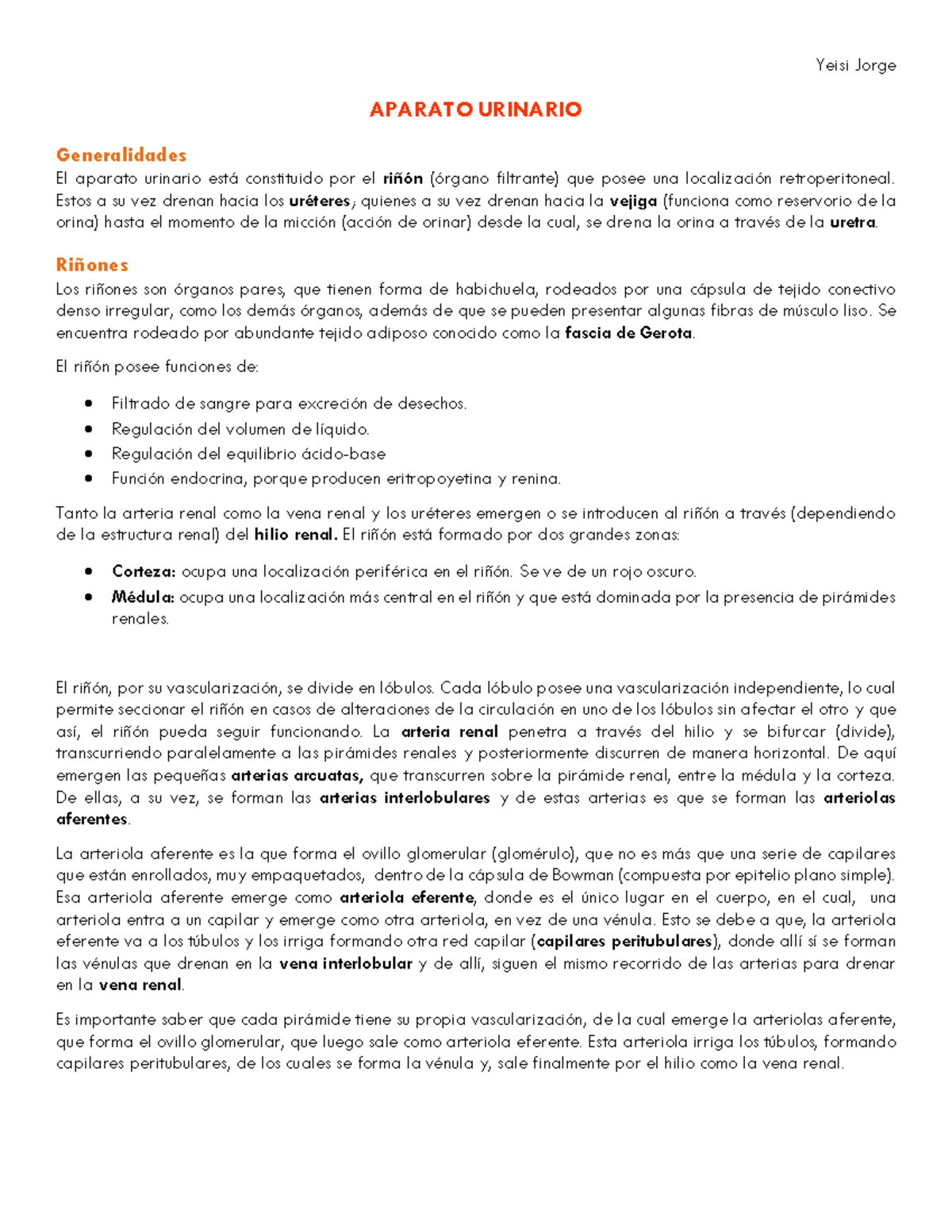 Aparato Urinario - Color Atlas of Histology - Warning: TT: undefined function: 32 APARATO ...