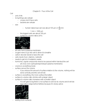 Chapter 5 - Structure and Function of Biological Molecule - Studocu