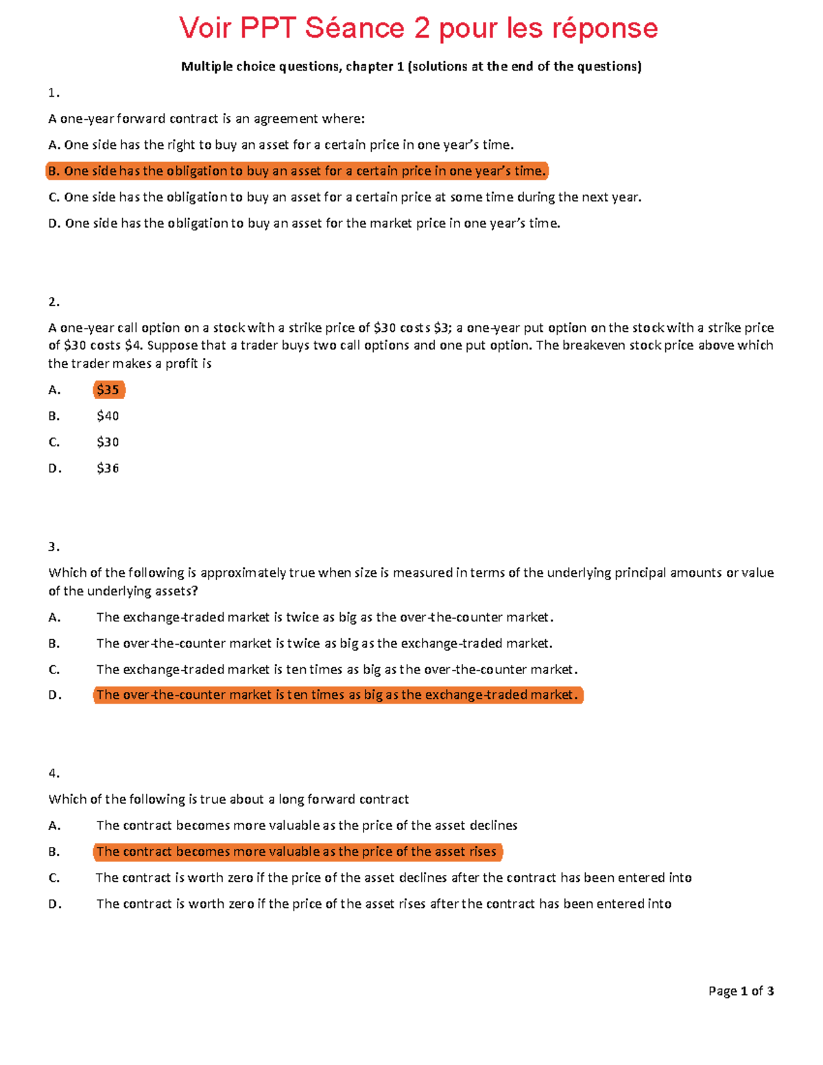 Seance 1c mult choices chap1 anglo without solutions - Page 1 of 3 ...