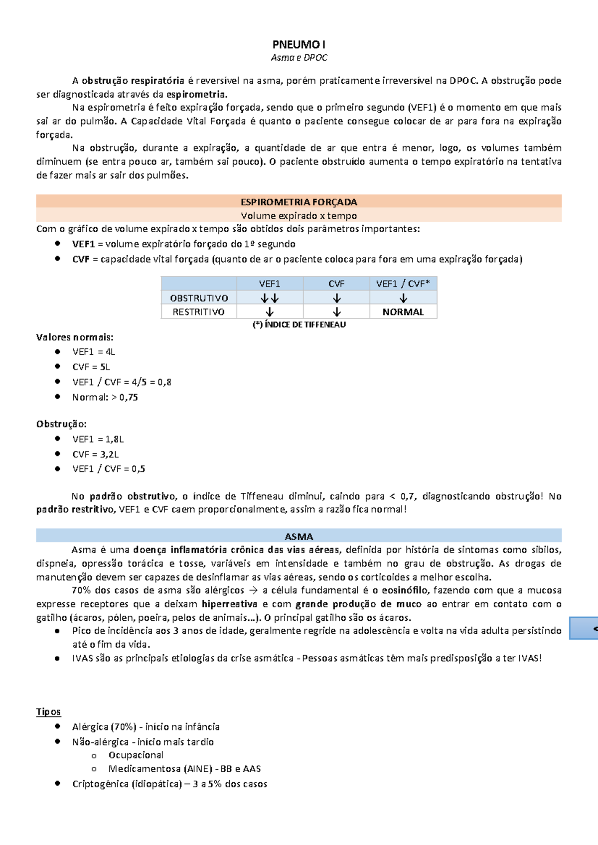 Pneumo%20I%20-%20Asma%20e%20DPOC - PNEUMO I Asma e DPOC A obstrução ...