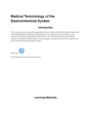 Medical Terms of the Integumentary System - Medical Terms of the ...