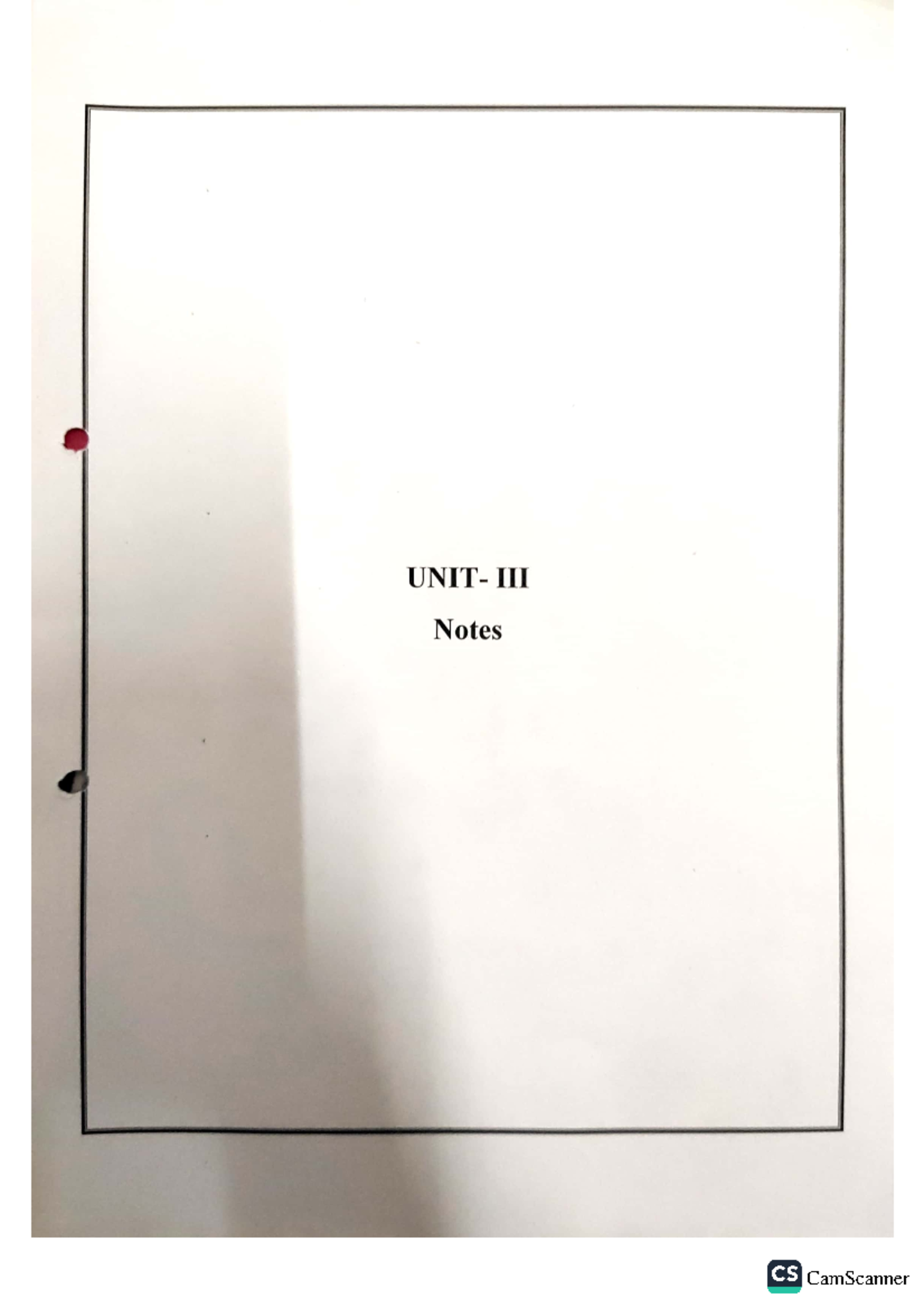 QM Unit-3 - cse+ai - Studocu