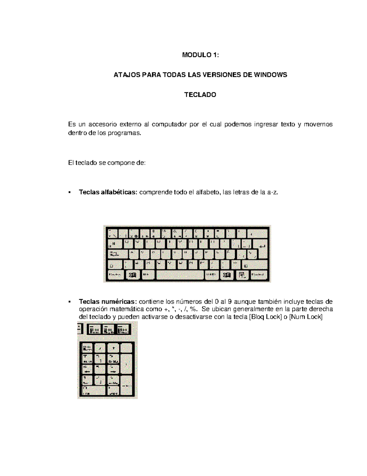 Atajos DE Teclado EN Windows - MODULO 1: ATAJOS PARA TODAS LAS ...