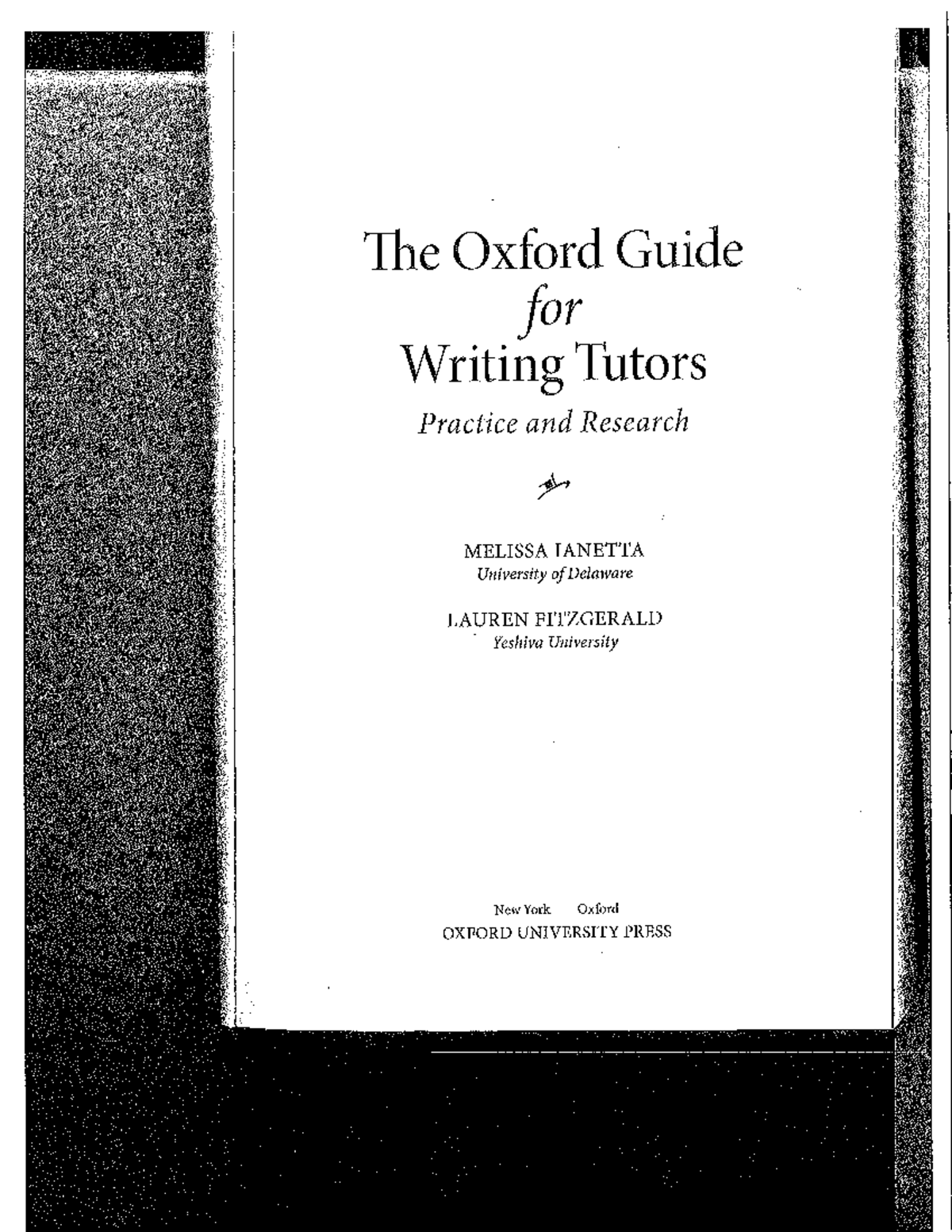 Tutoring Practices- Oxford - The Oxford Guide for Writing Tutors ...