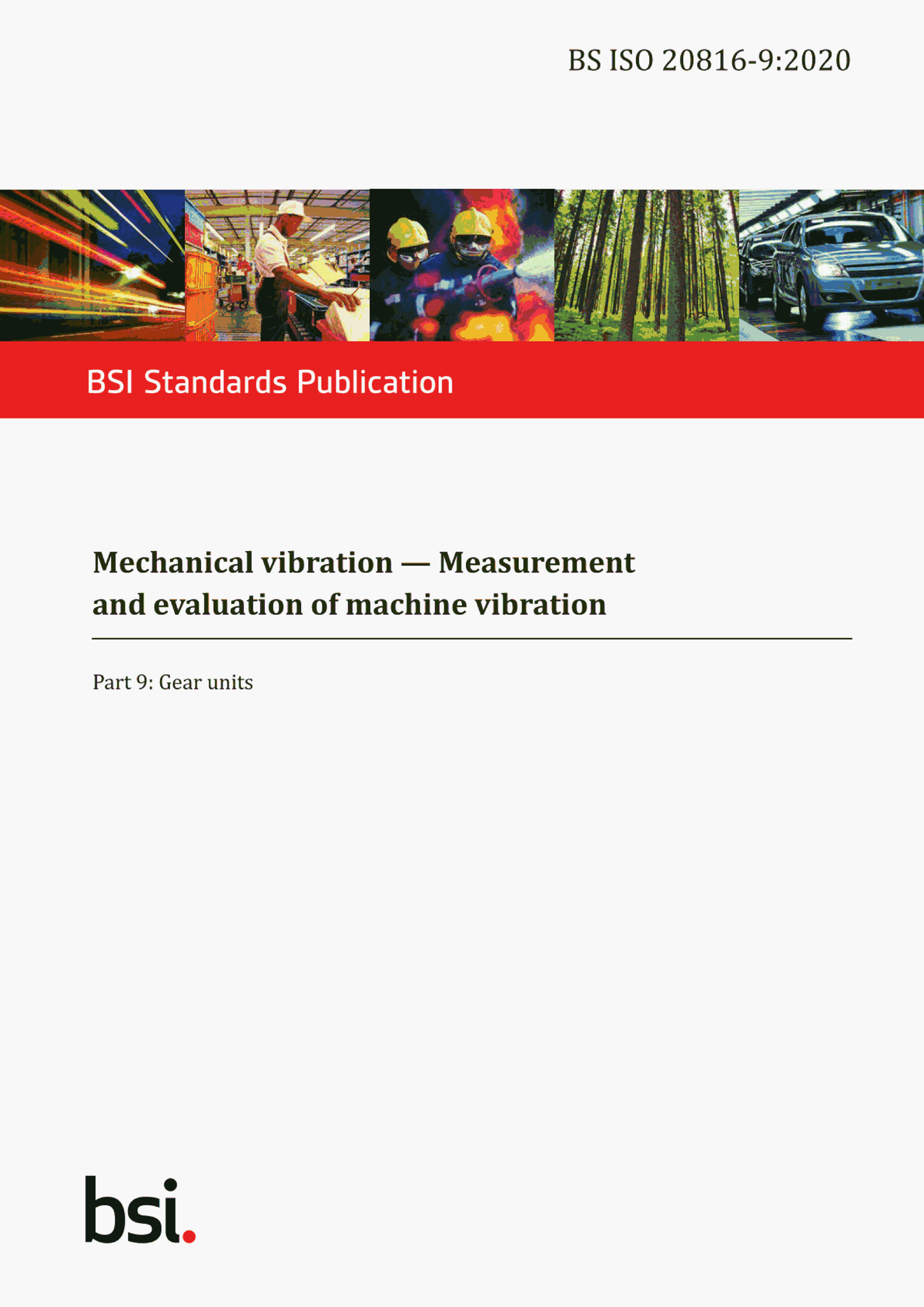 BS ISO 20816-9-2020 - Norma iso 20816-9 - BS ISO BSI Standards ...