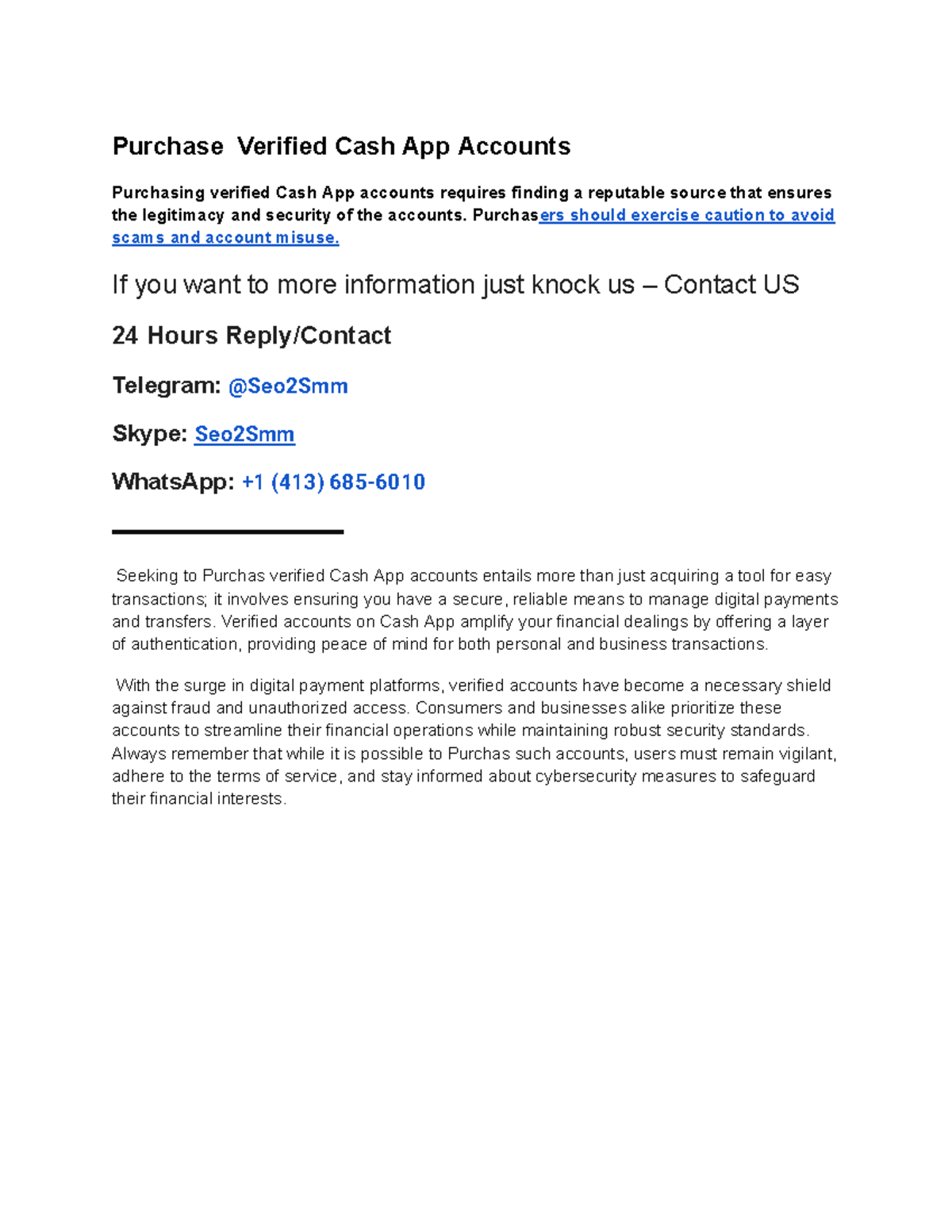 Purchas Verified Cash App Accounts - Purchase Verified Cash App ...