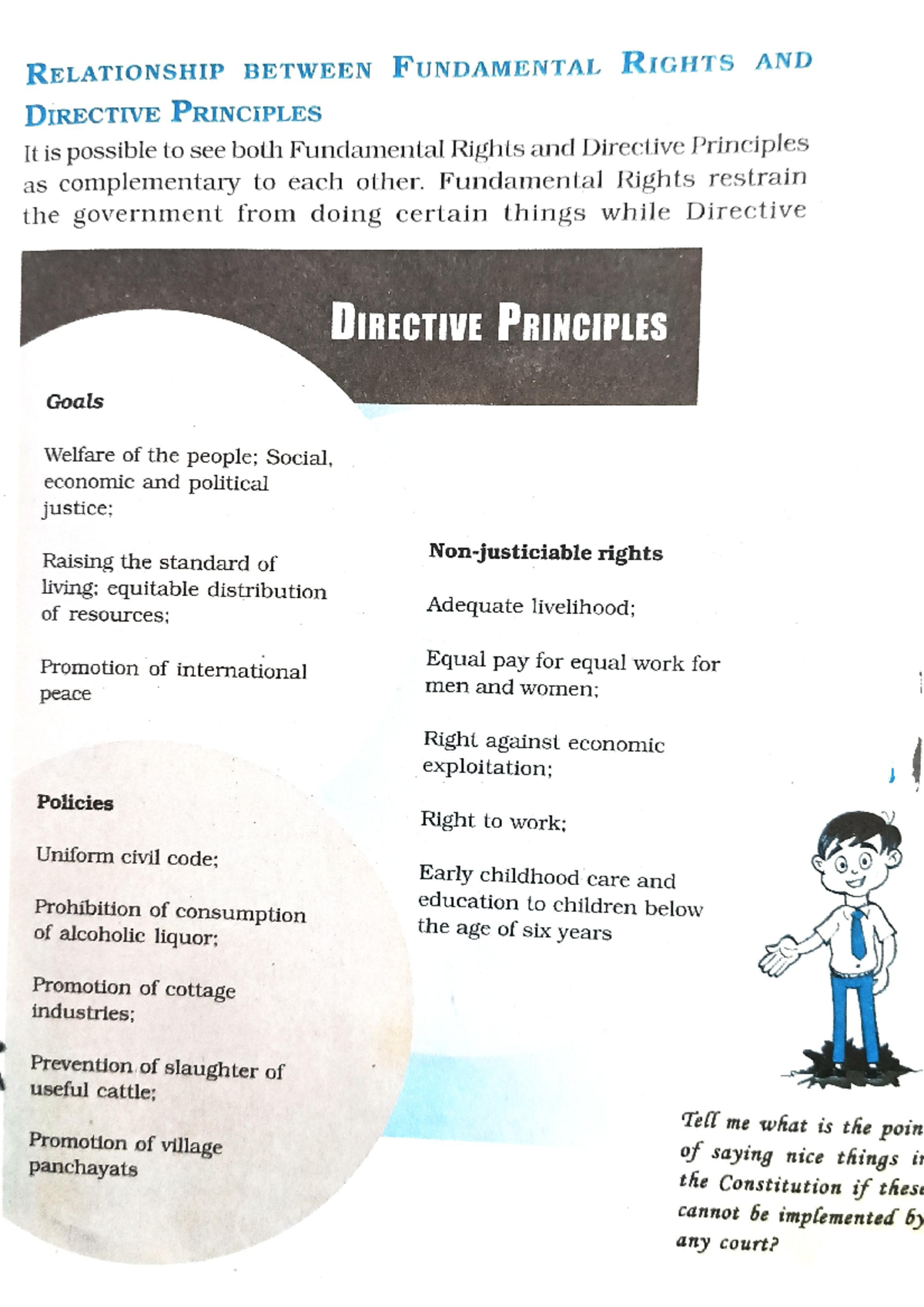 Directive Principles - Assignment notes - Commerce - Studocu