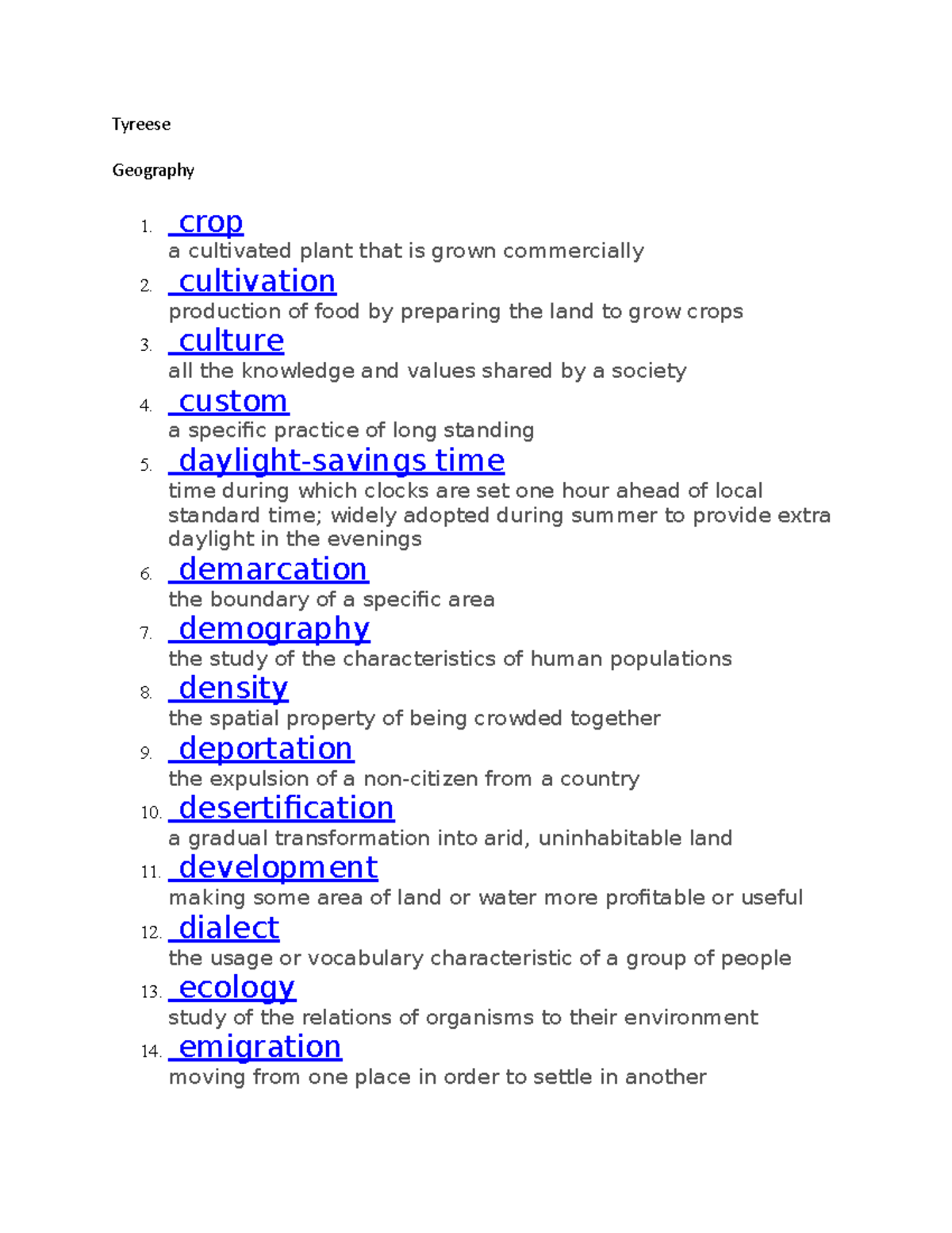 Geo 9 - i think this will be really helpful in getting a understanding ...
