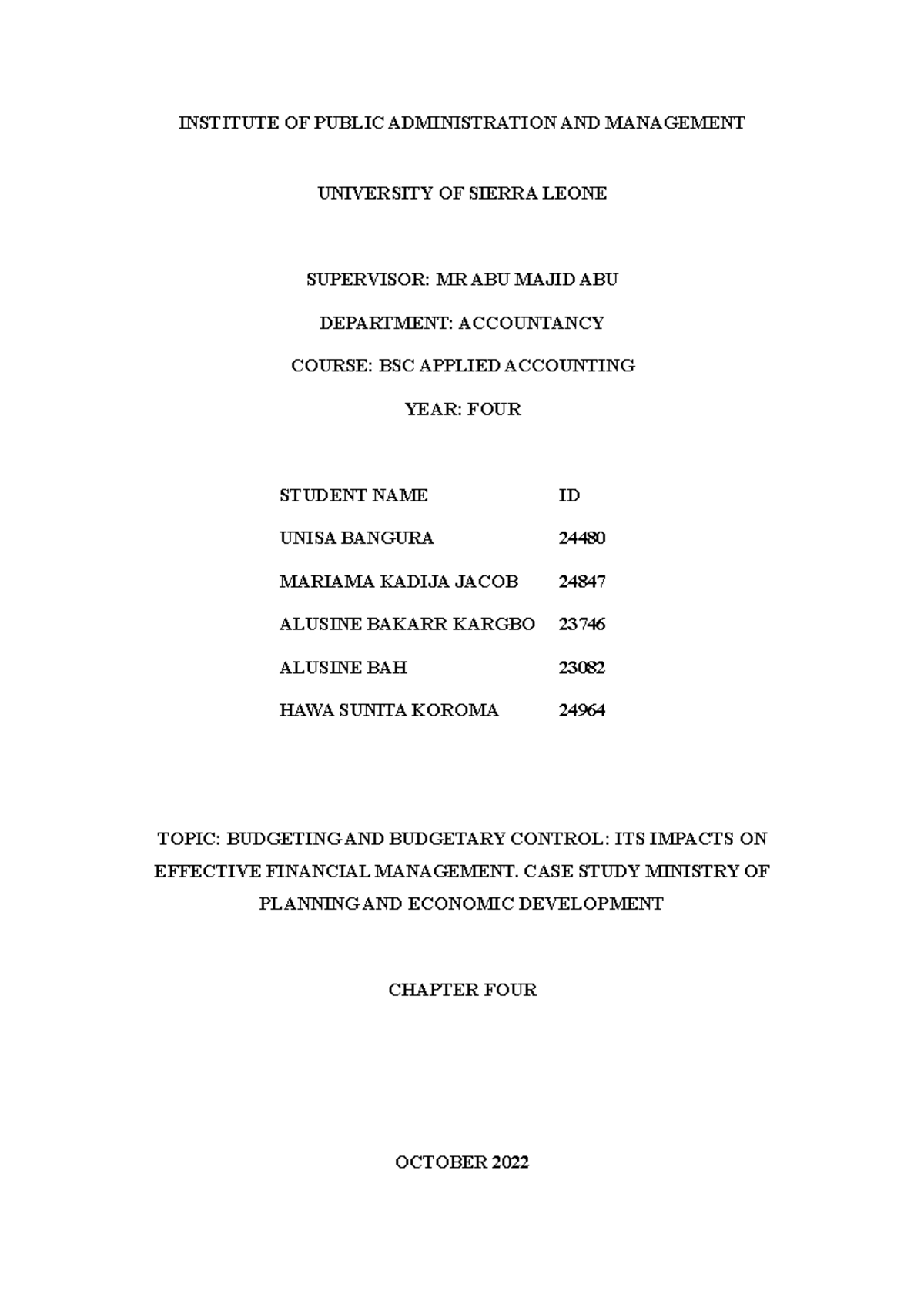 Cap 4 - Chapter 4 of my dissertation work - INSTITUTE OF PUBLIC ...