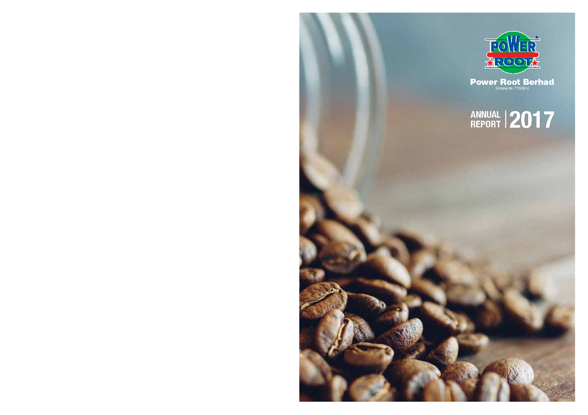 Annual Report 2019 - Power Root Berhad Company No.: Power Root Berhad ...