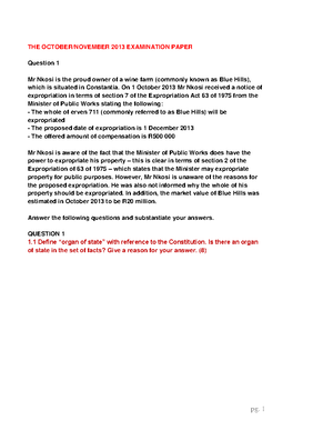 Unisa - University of South Africa - Studocu