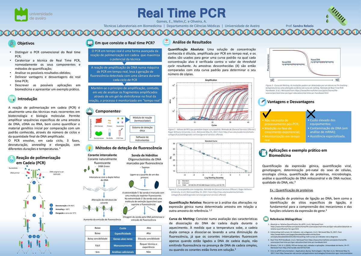 P9- Real time PCR - poster - Real Time PCR Gomes, E., Melim,C. e ...