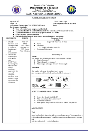 NC2 Reviewer - Computer System Servicing - National Certificate II ...