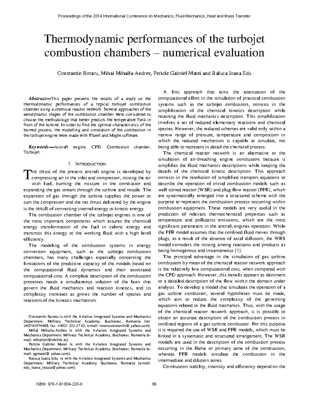 MECH-10 - thermodynamics - Abstract—This paper presents the results of ...
