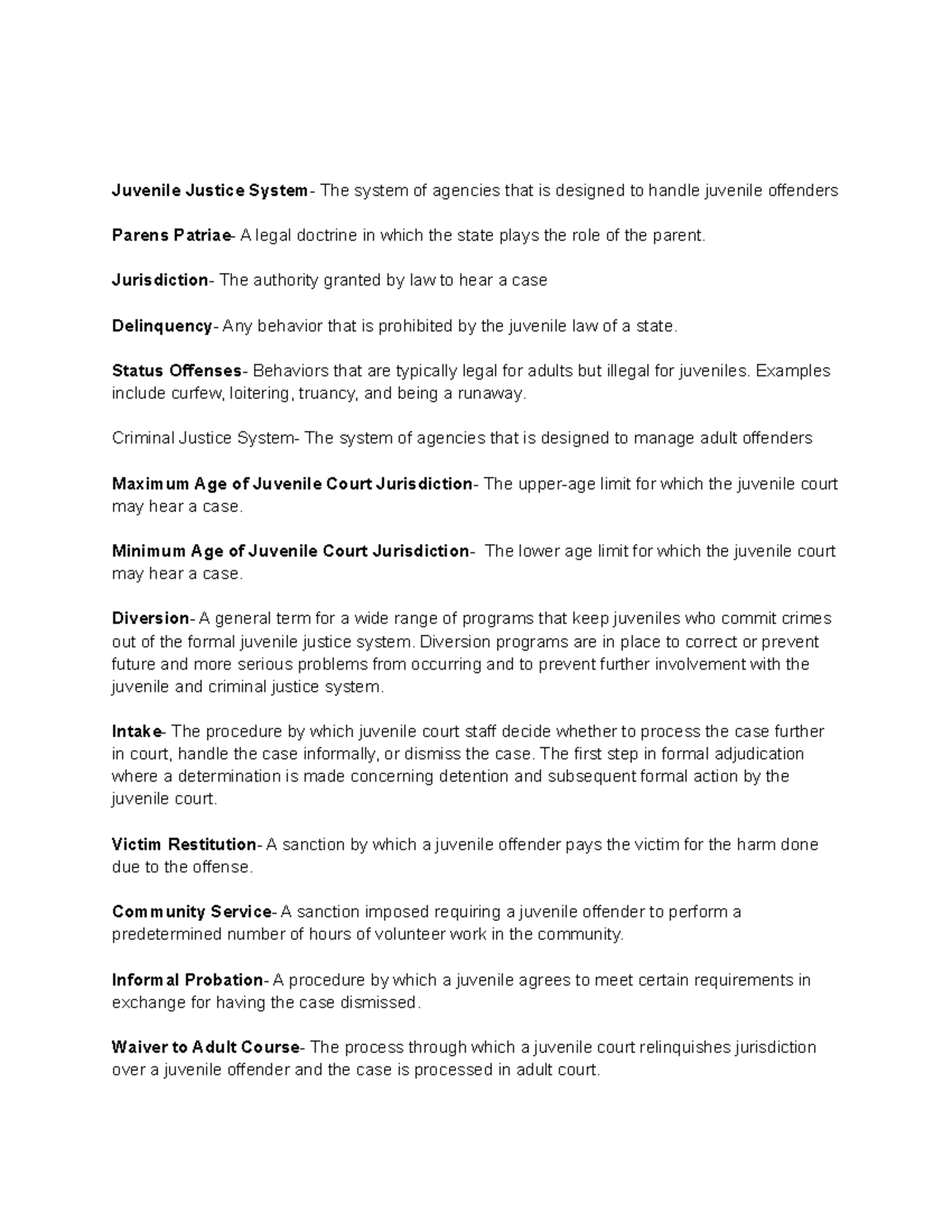 JJ 1-2 - notes taken in class via slideshows and teacher notes ...