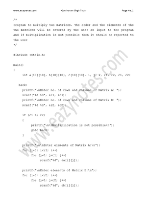 Continuity Equation - Project. - Studocu