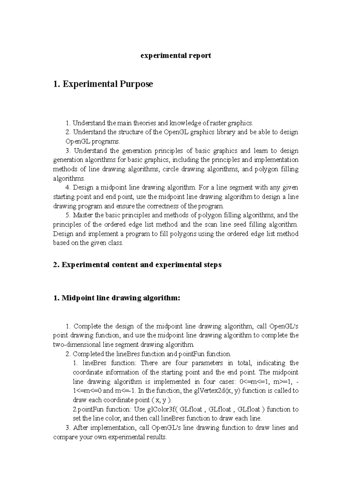 实验报告示例 - machine learning - experimental report 1. Experimental Purpose ...