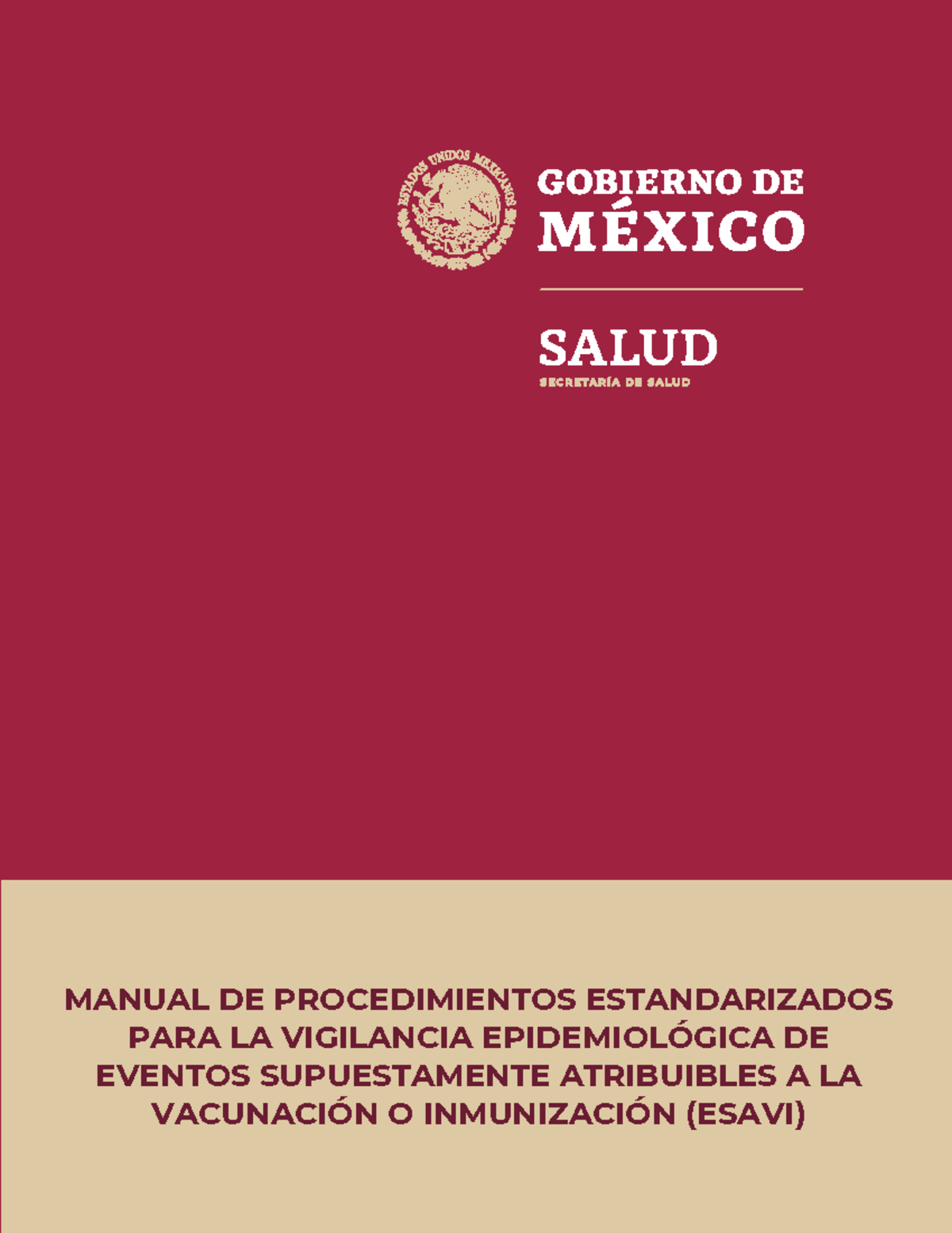 42 Manual Esavi Guia Manual De Procedimientos Estandarizados Para