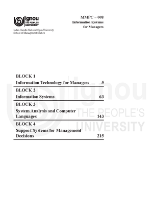MMPC-008 (JAN-JULY 2022) - IGNOU NEW MBA AND MBA (BANKING & FINANCE) SOLVED ASSIGNMENT FOR - Studocu