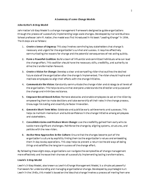 Change Management Toolkit - Change Management Toolkit CHANGE MANAGEMENT ...