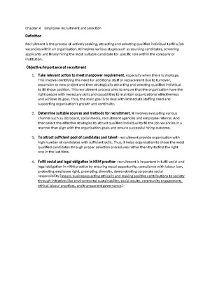 Chapter 7 performance appraisal - Chapter 7 performance appraisal Intro Performance appraisal is ...