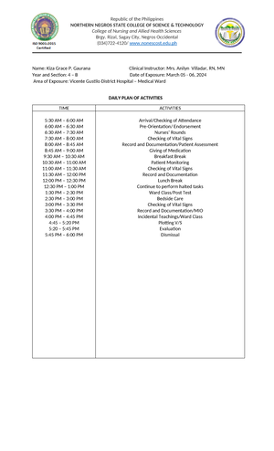 PNLE Nursing Practice III (RN Pedia) - Name: Ma. Dominique L. Facultad ...