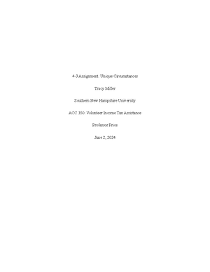 [Solved] Explain what is needed to complete an interview for taxpayer ...