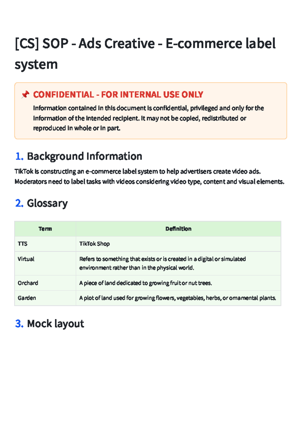 [CS] SOP - Ads Creative - E-commerce label system - [CS] SOP - Ads ...