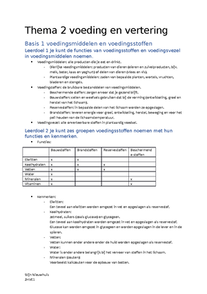 BVJ - Antwoorden - Hoofdstuk 3 - BASISSTOF 1 Bloed 116 2 De ...