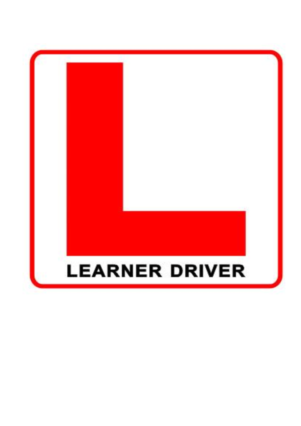 Learner sign - LEARNER DRIVER - Studocu