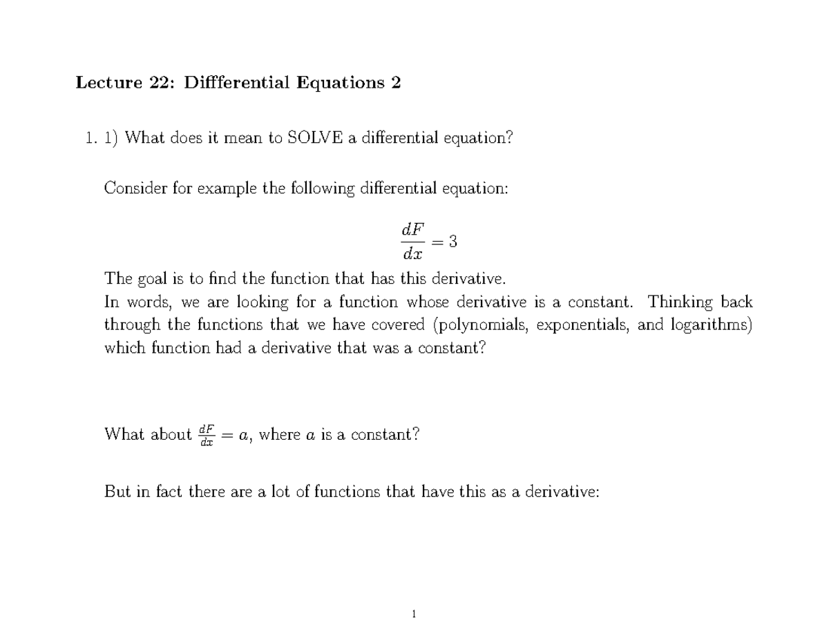 Lecture 22 154-1 - NOTES - MATH 154 - SFU - Studocu