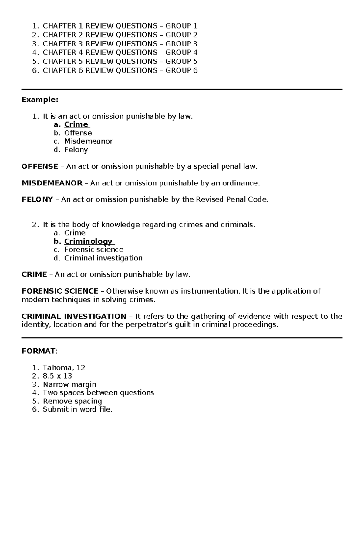 CDI 9 Group Activity - 1. CHAPTER 1 REVIEW QUESTIONS – GROUP 1 2. CHAPTER 2 REVIEW QUESTIONS ...