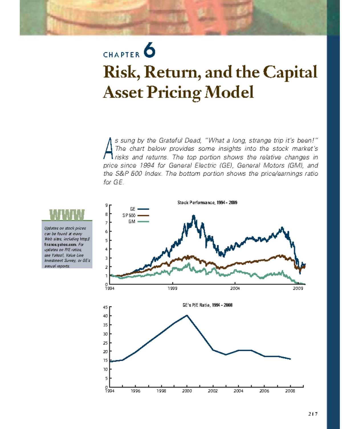 10. Chapter 6 - Risk-Return and the Capital Asset Pricing Model - C H A ...