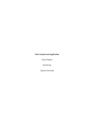 Crawford Marla Regression Analysis - Regression Analysis and Application Marla Faith Crawford ...