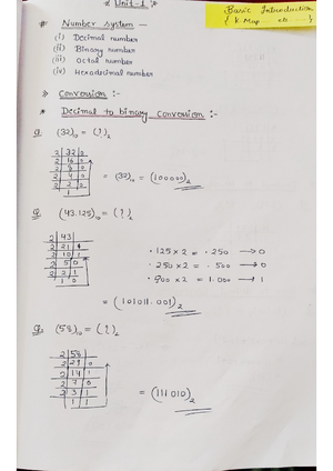 DE KOE-039 Unit 4 Notes - Digital Electronics - Studocu