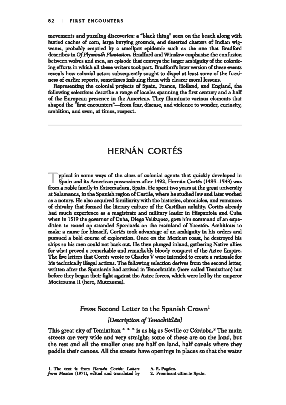 Second Letter to the Spanish Crown- HernáN CortéS - Mediazione ...
