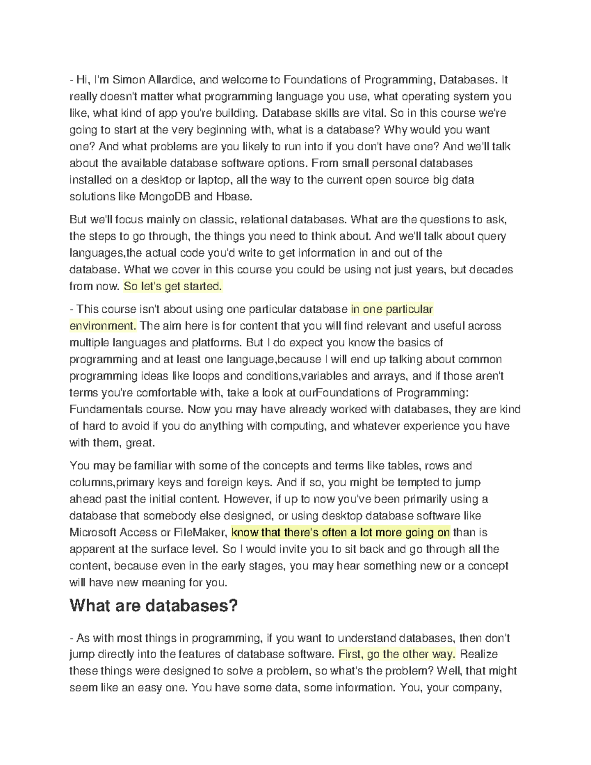 Chapter 5-Foundations of Programming Databases Page - Hi, I'm Simon ...