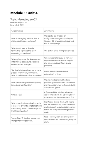 Quiz on Mobile Programming 2 - Quiz Topic: Course: Mobile Programming 2 ...
