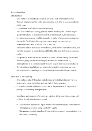 CH 24- Prior consistent statements - CH 24- PRIOR/ PREVIOUS CONSISTENT ...