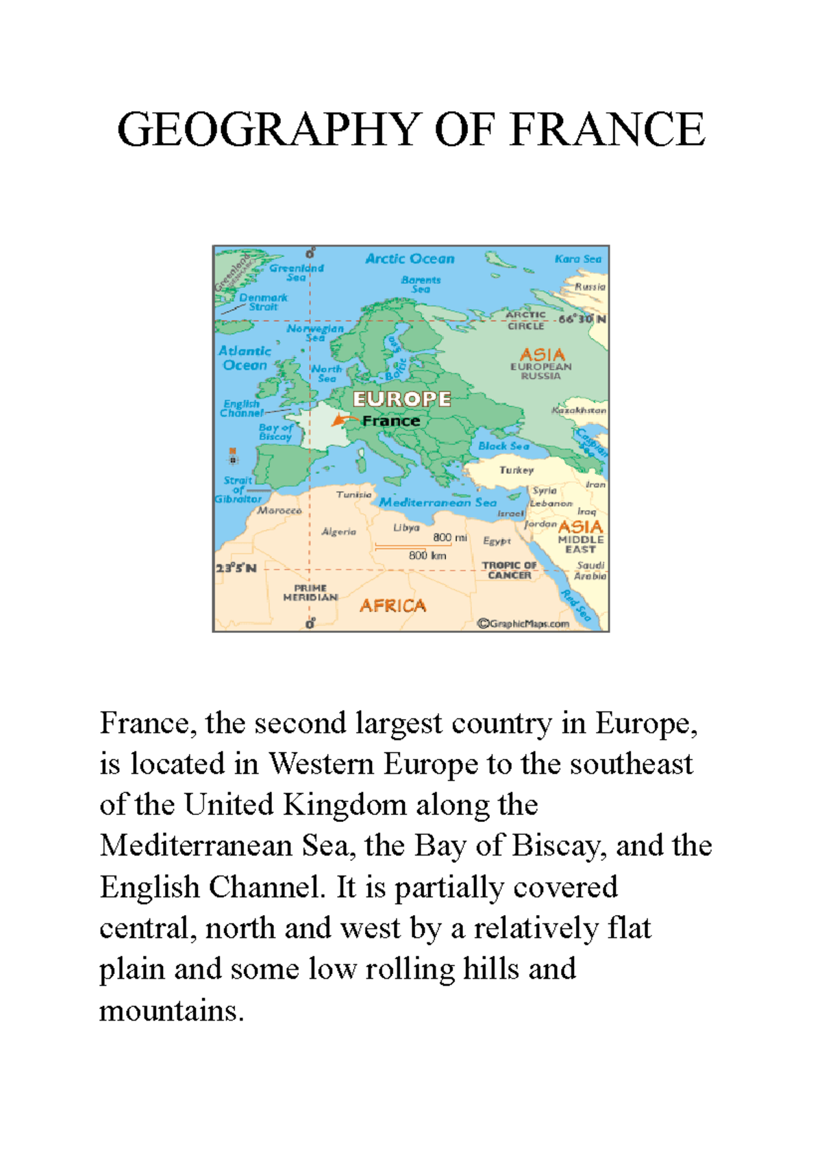 Geography Of France Lesson at Milla Ivory blog