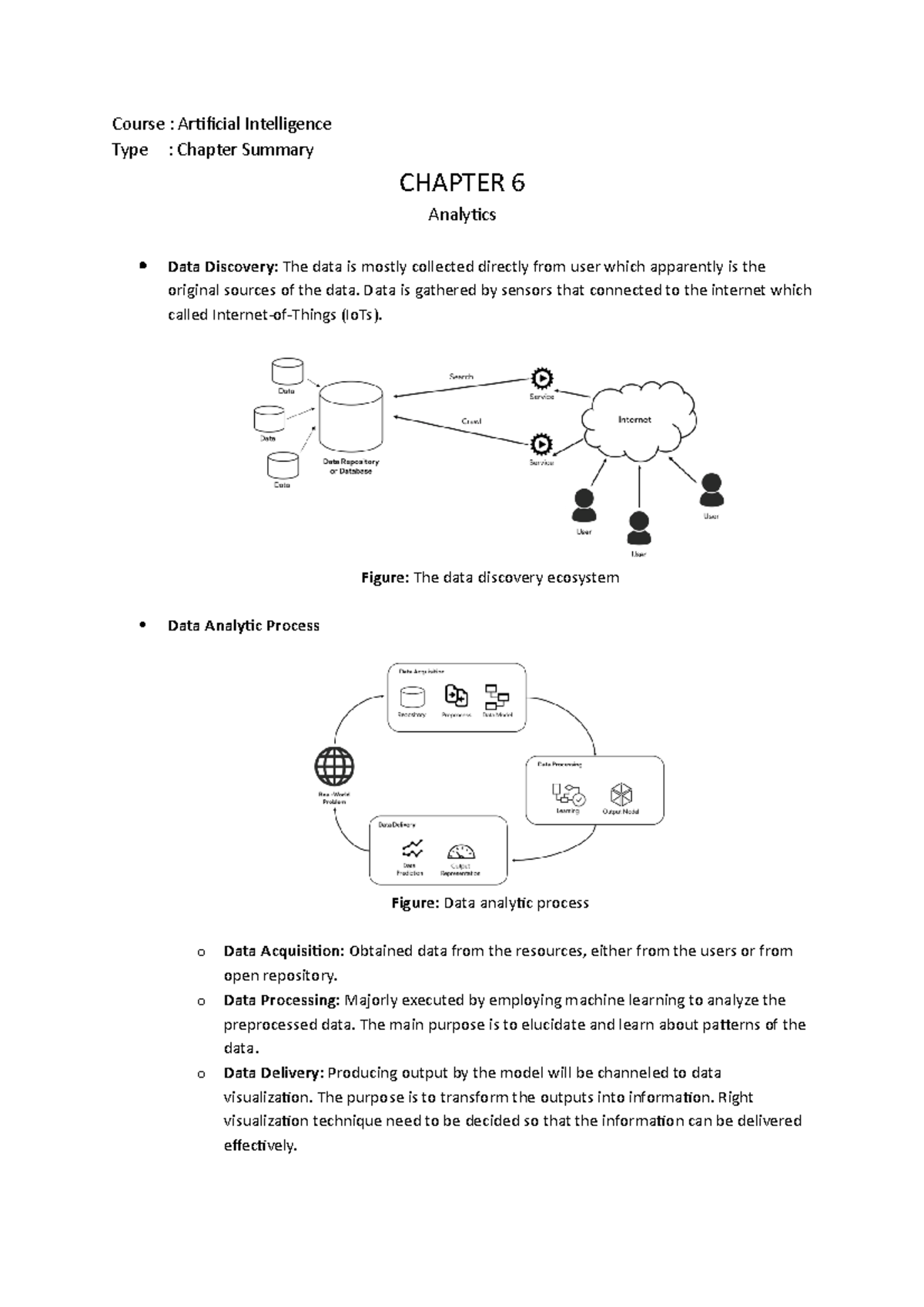 SCSJ 3553 - Artificial Intelligence CH06 Summary - Course : Artificial ...