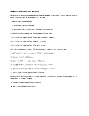 Vsepr Guch worksheet with answers - For chemistry help, visit ...